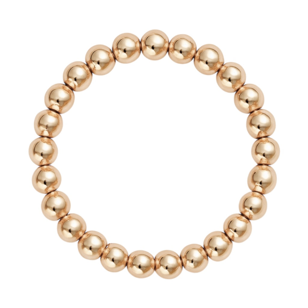 Classic 3MM | Beaded Stretchy Ring – Bara Boheme