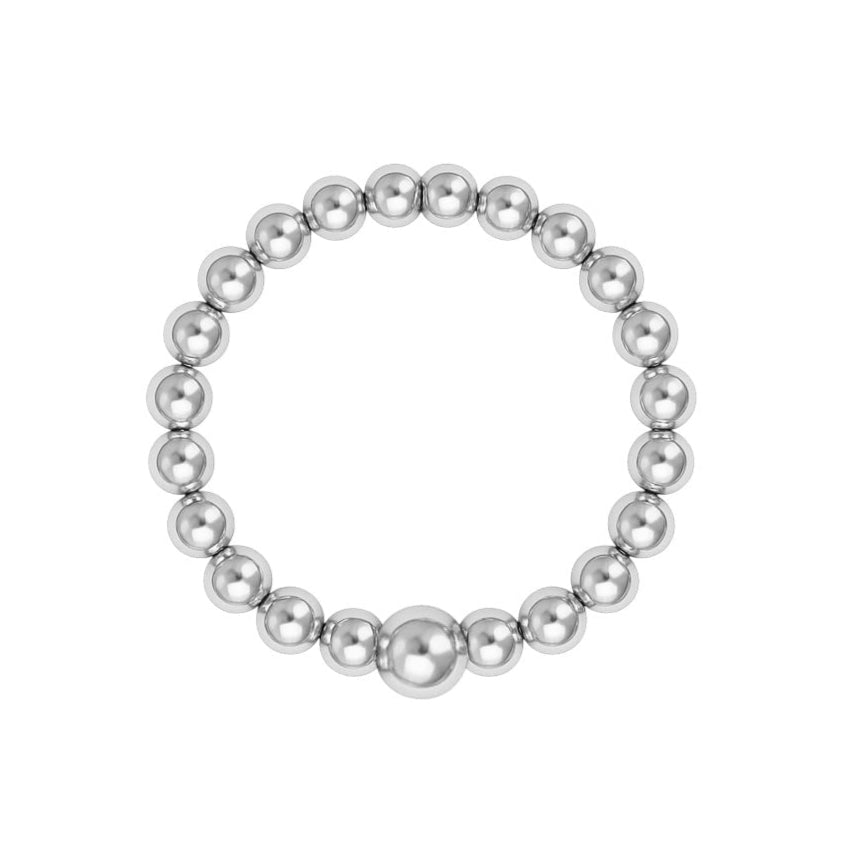 Classic 2MM | Beaded Stretchy Ring – Bara Boheme