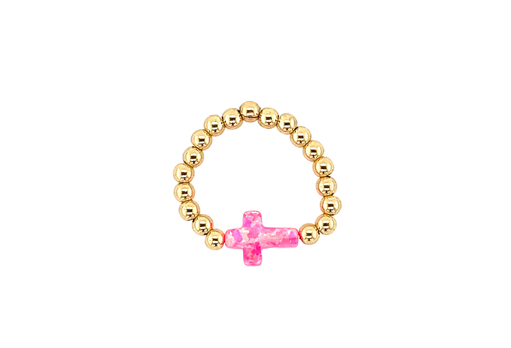 Cross Opal Ring – Bara Boheme